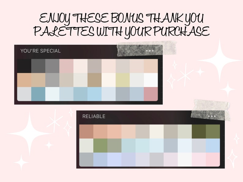 SPLENDIFEROUS PROCREATE PALETTE Red, Grey aka Gray, Dark, Tones, Colors ...