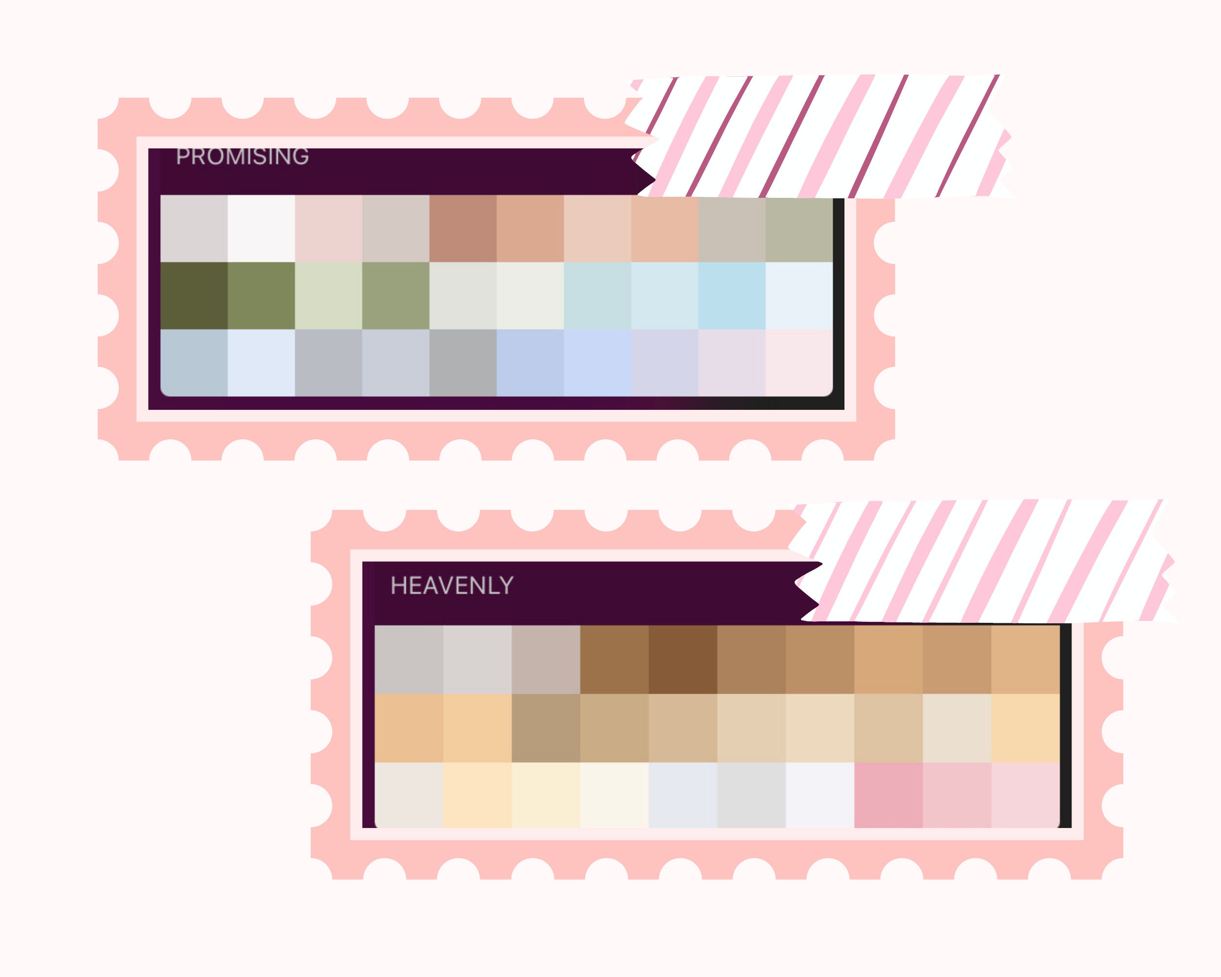 Procreate Color Palette Inspired by Paul Klee's Promontorio Ph Painting ...