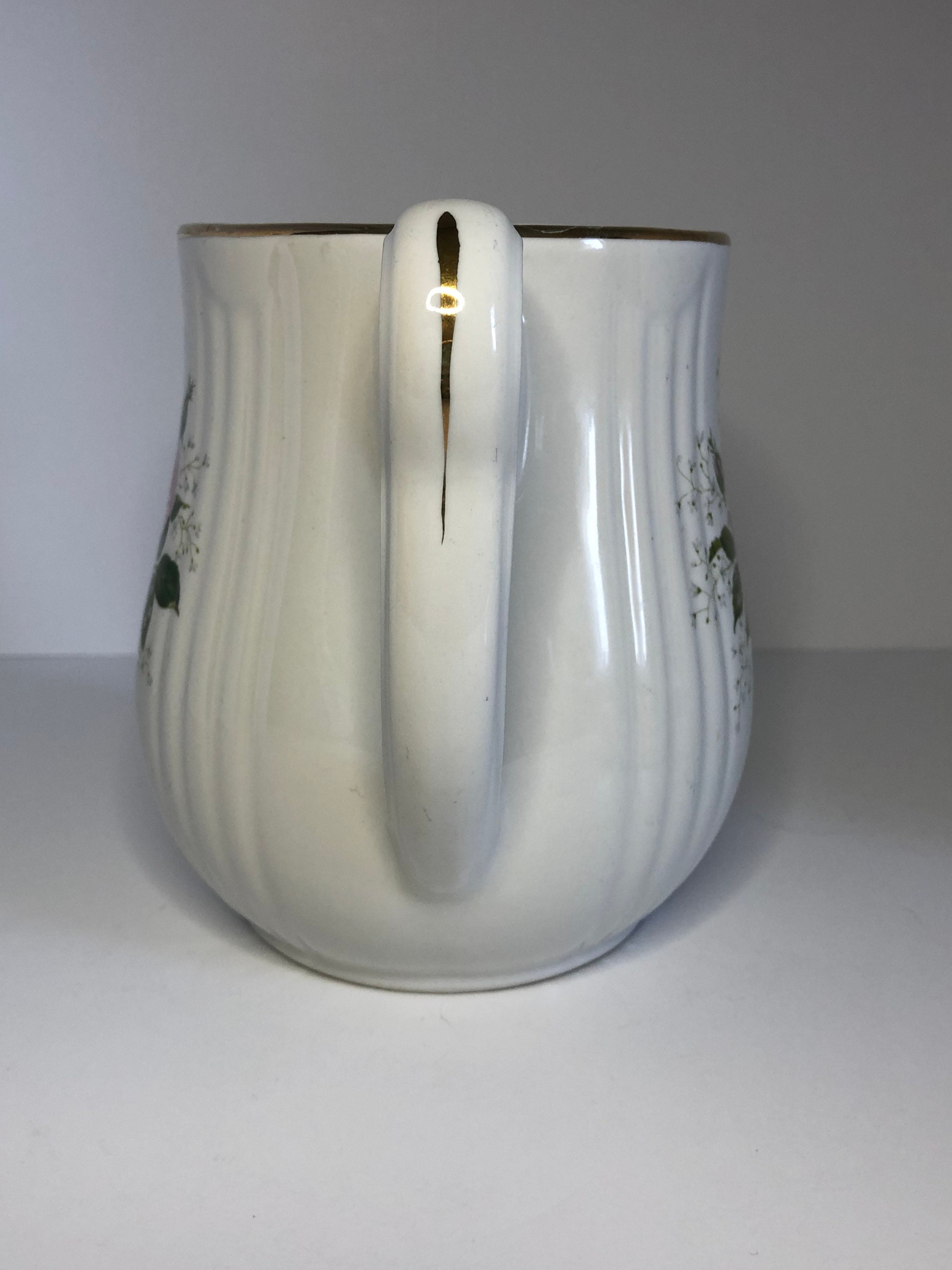 Halls Superior Quality Kitchenware Pitcher Vintage Kitchen Garden Rose ...