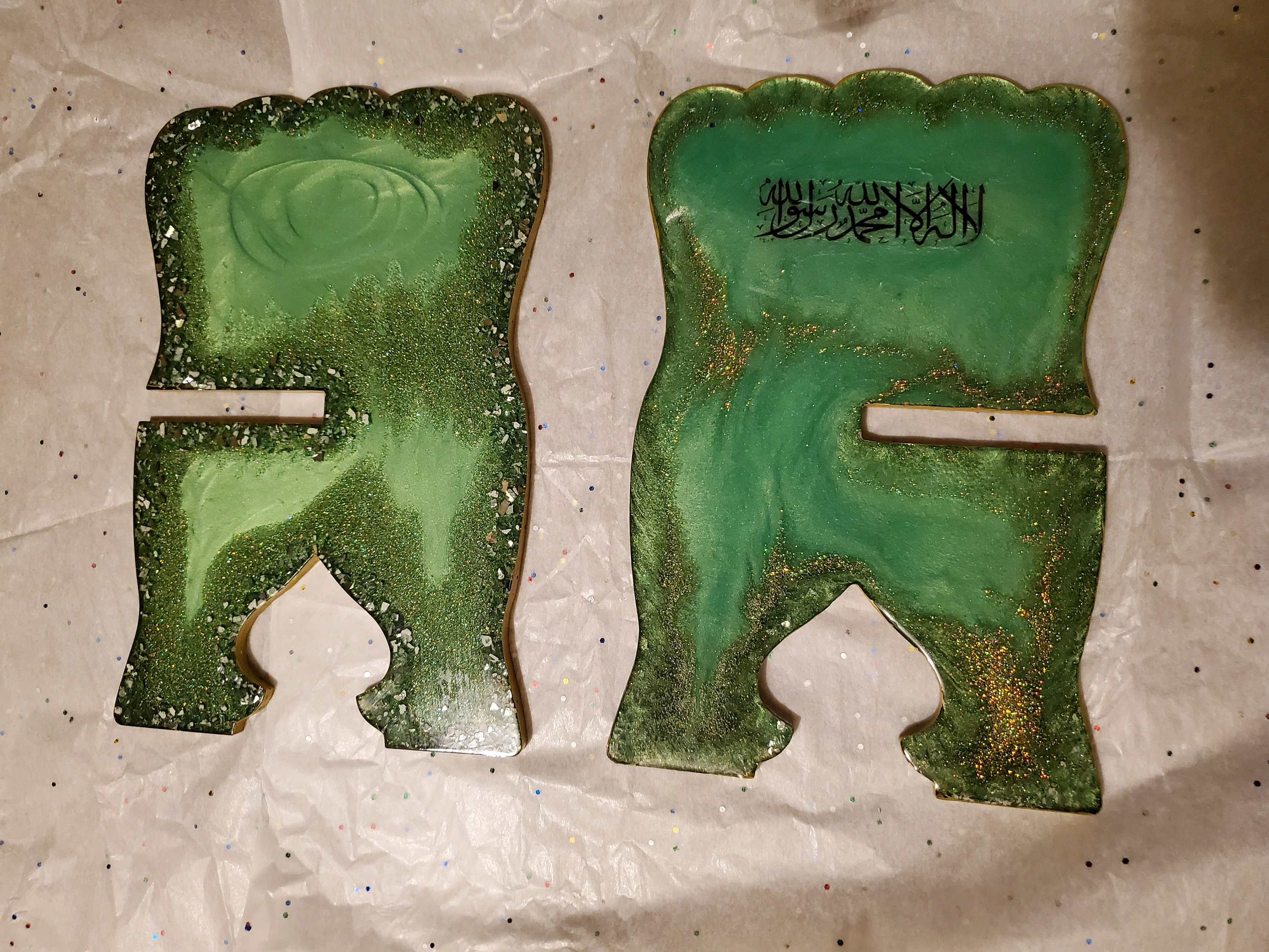 Resin Book Stand, Book Holder, Quran Bench, Handmade Gift - Etsy