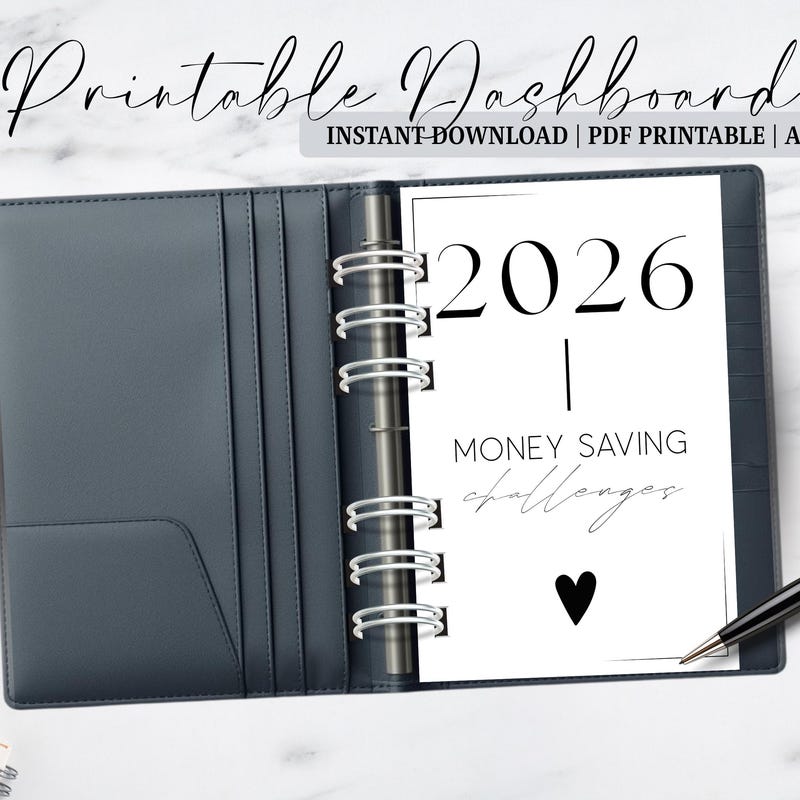 A6 Dashboard Binder - Etsy