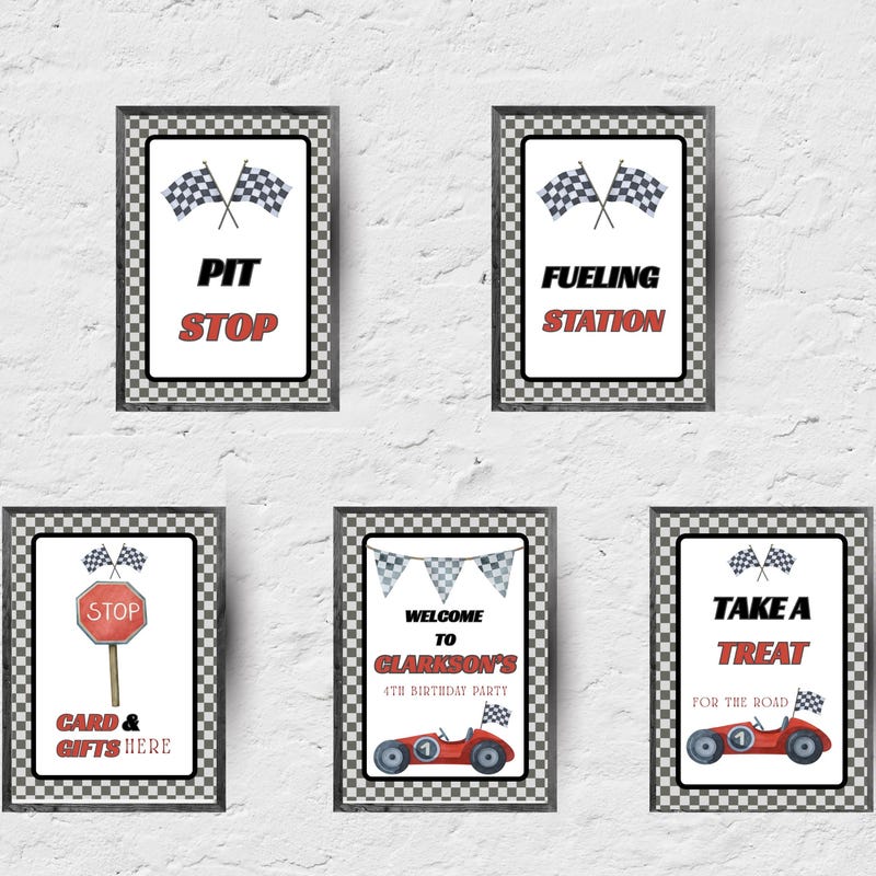 Pit Stop Cars - Etsy