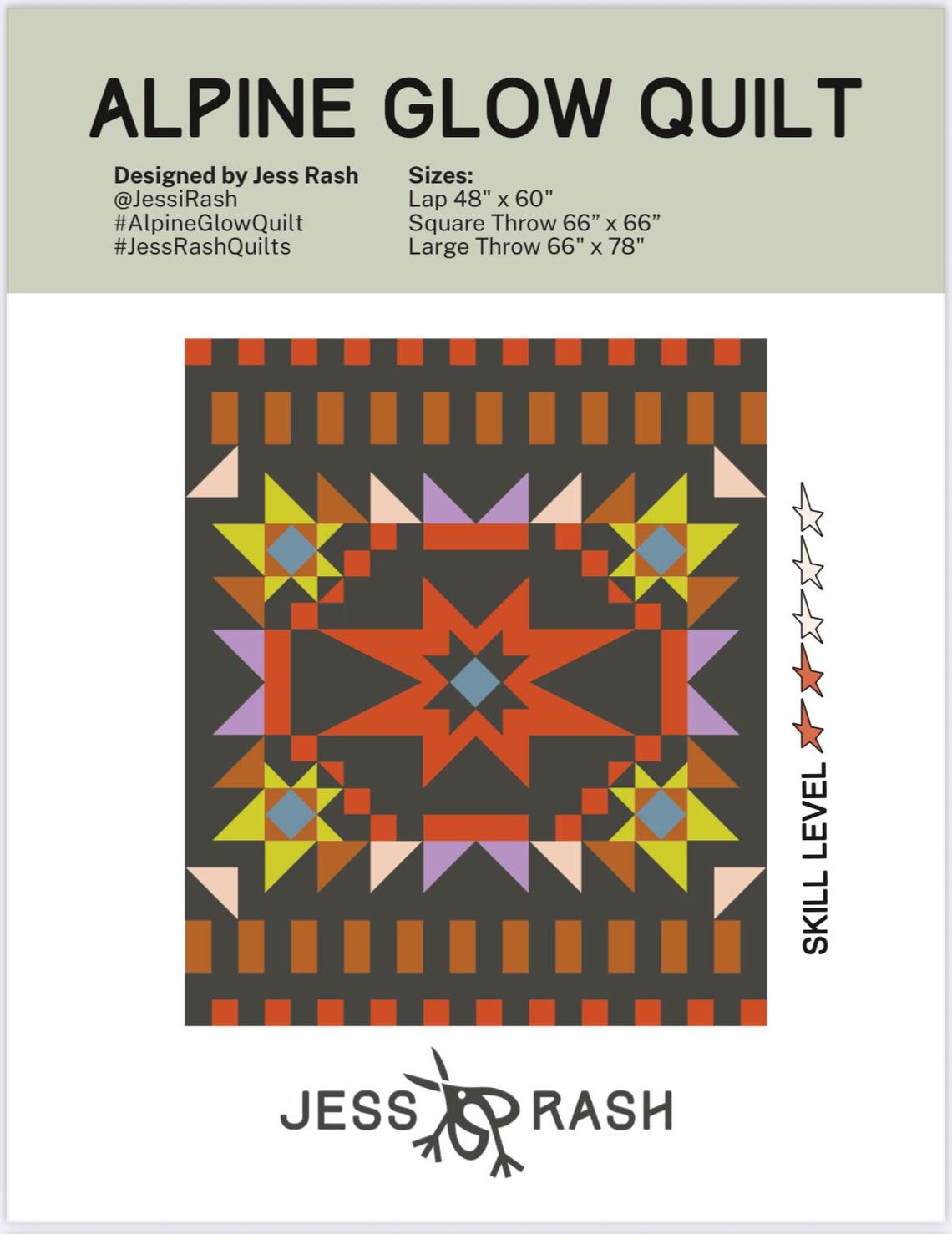 Alpine Glow Digital Quilt Pattern PDF - Etsy