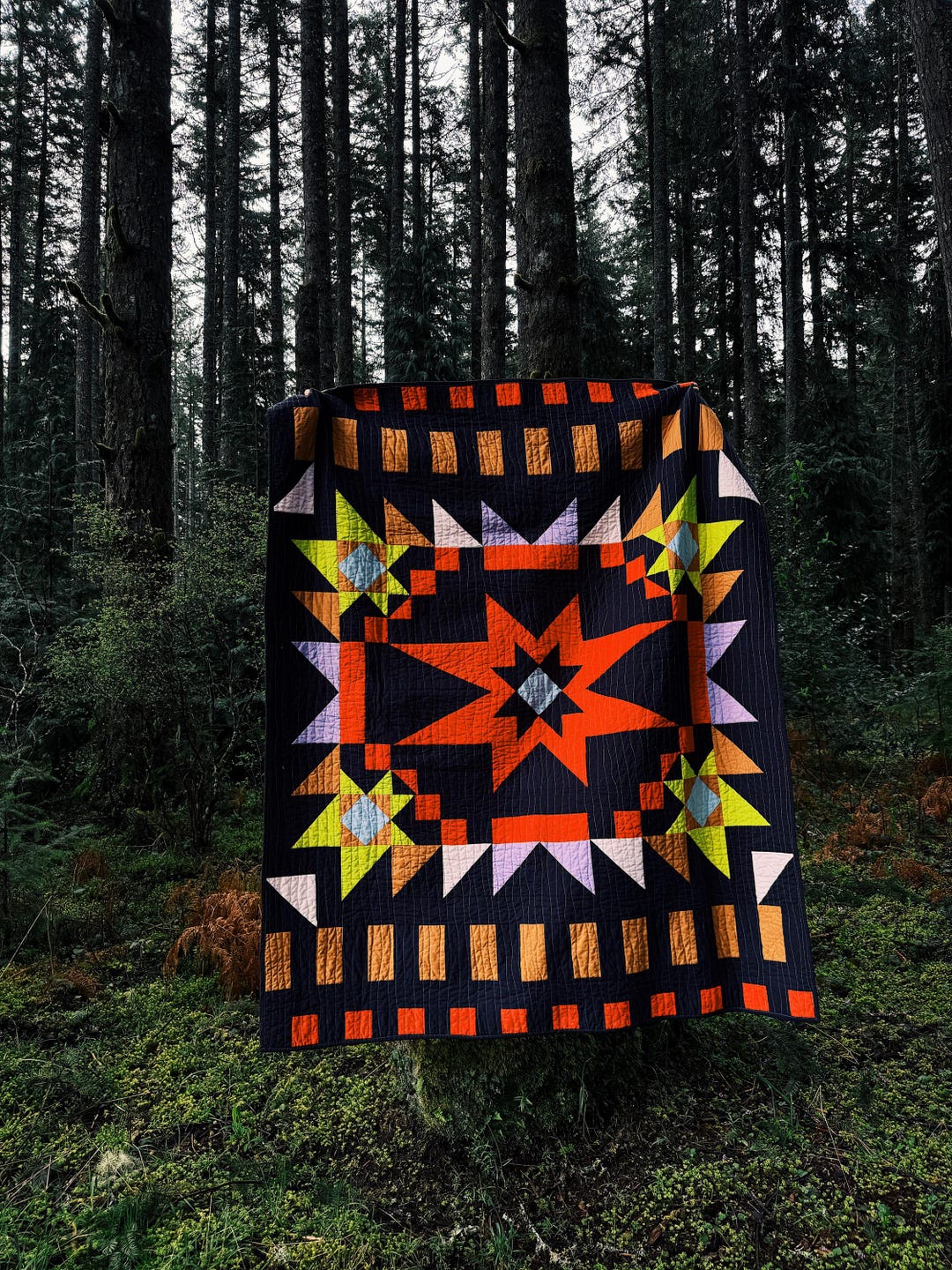Alpine Glow Digital Quilt Pattern PDF - Etsy