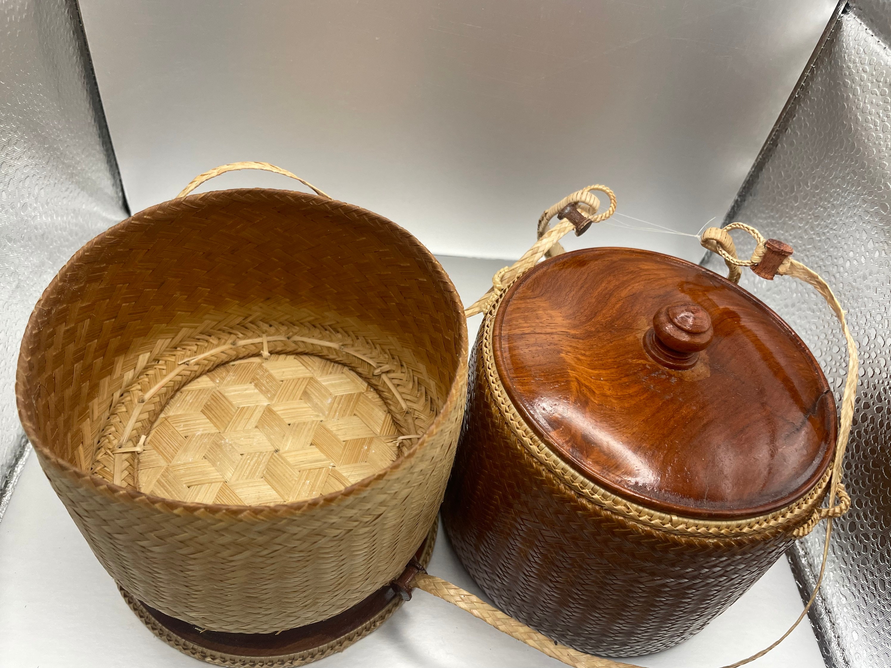 Kratip Thai Sticky Rice Basket or Container - Etsy