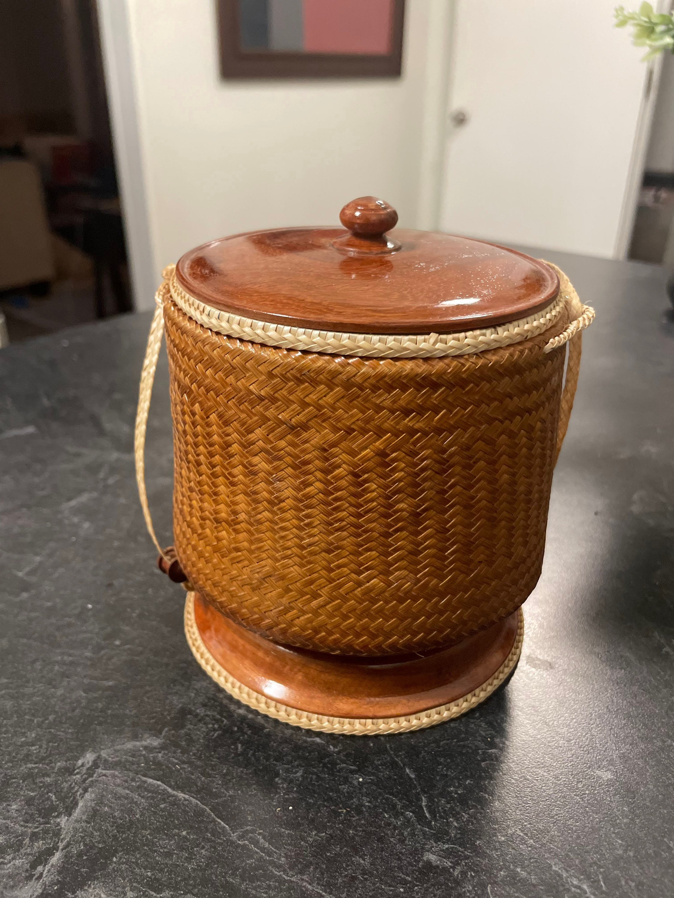 Kratip Thai Sticky Rice Basket or Container - Etsy