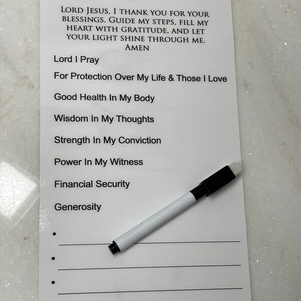 Prayer Reminder - Etsy