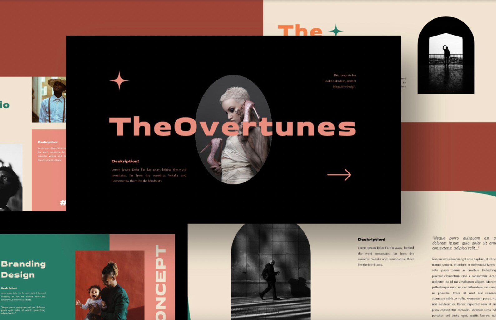 EDGY Business Profile Shopfront Powerpoint Presentation, Fully Editable ...