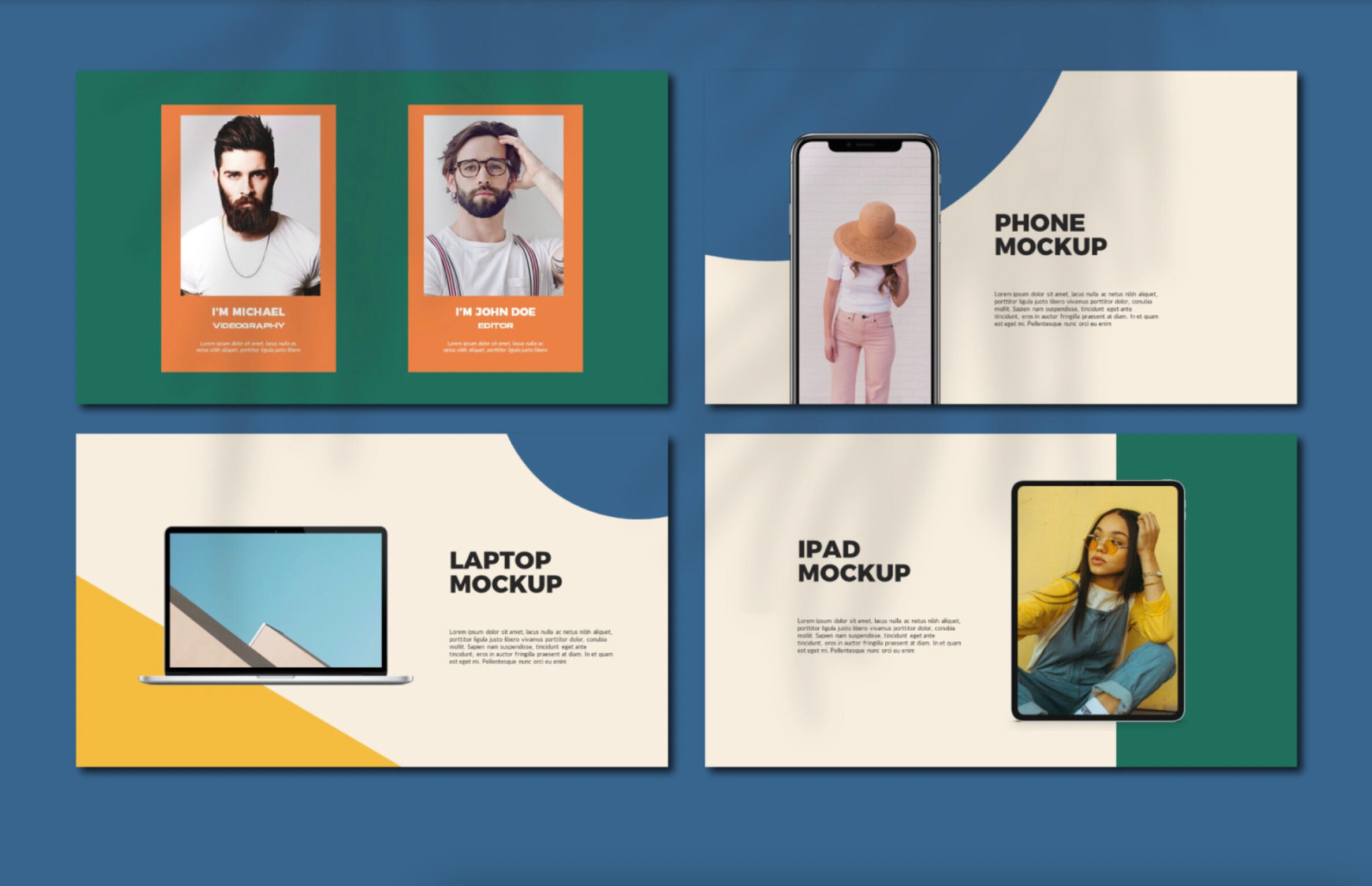 POP Business Profile Shopfront Powerpoint Presentation, Fully Editable ...