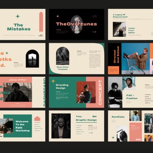 EDGY Business Profile Shopfront Powerpoint Presentation, Fully Editable ...