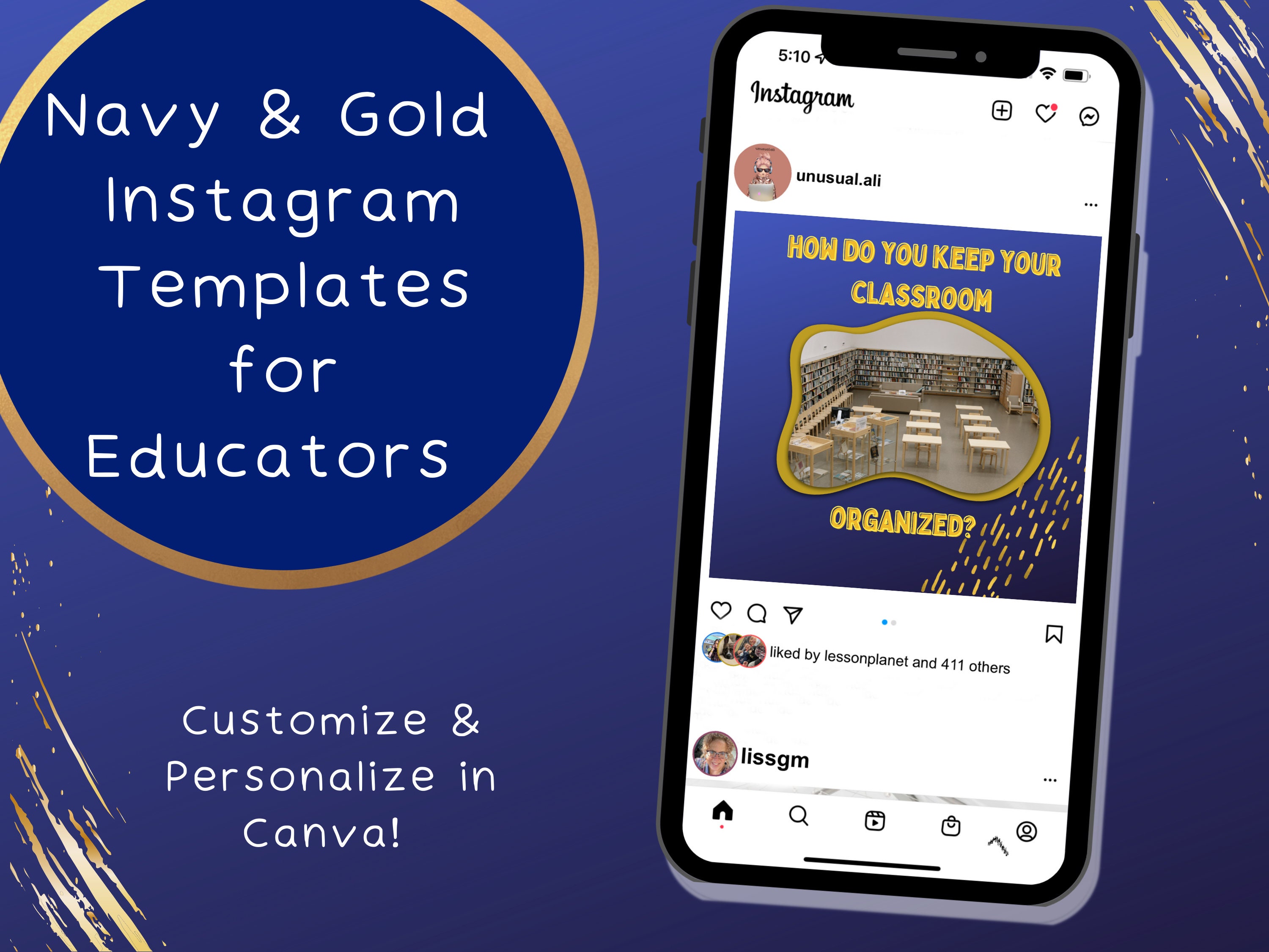 Instagram Template Classroom