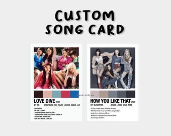 Customizable Kpop Album Insert Canva Templates - Etsy