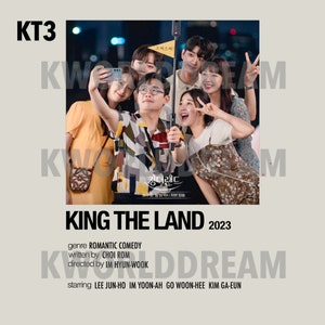 King the Land Kdrama Poster I Starring: Lee Jun-ho, Im Yoon-na, Ko Won-hee, Kim Ga-eun I ...