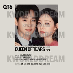 Queen of Tear Kdrama Poster I Minimalist Poster L Starring: Kim Ji-won ...