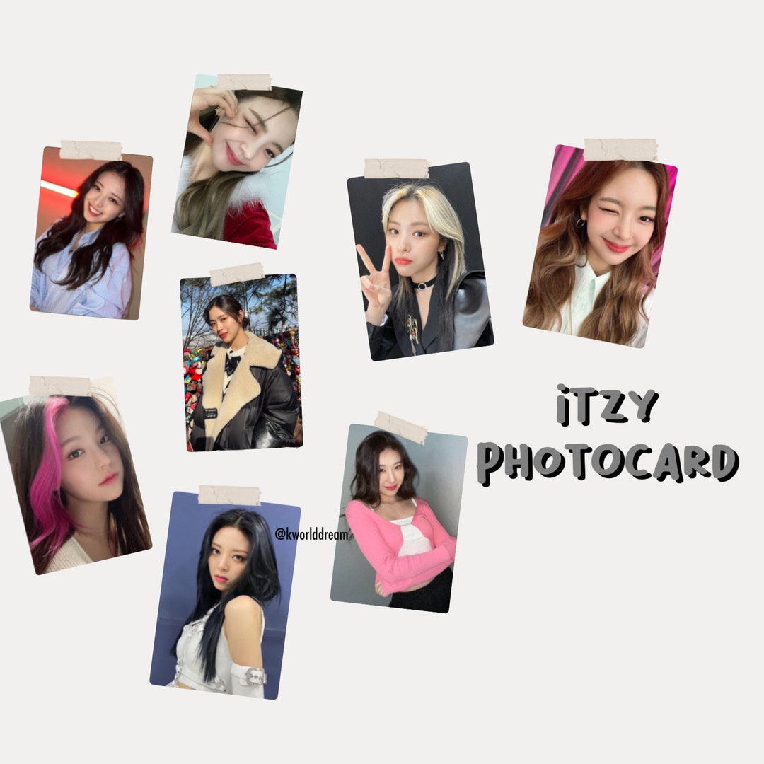 ITZY Photocard I Lia Yeji Chaeyoung Lia Ryujin I Selca I 10 Pcs - Etsy