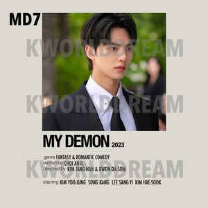My Demon Kdrama Poster I Minimalist Poster L Starring: Song Kang, Kim ...