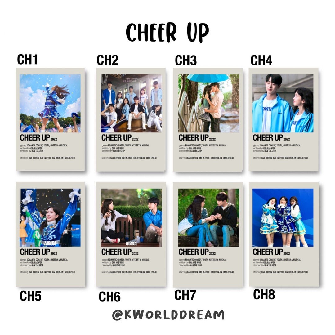 Cheer up Kdrama Poster I Minimalist Poster L Starring: Han Ji-hyun, Bae ...