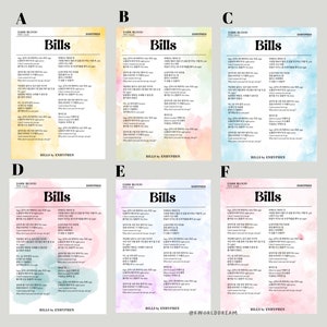 Enhypen Lyrics Album Poster I Aesthetic Poster I Kpop Poster I Wall ...