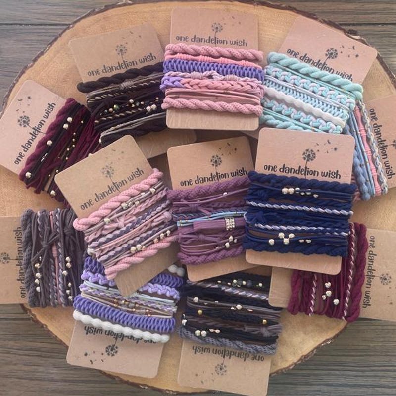 Hair Tie Bracelet - Etsy