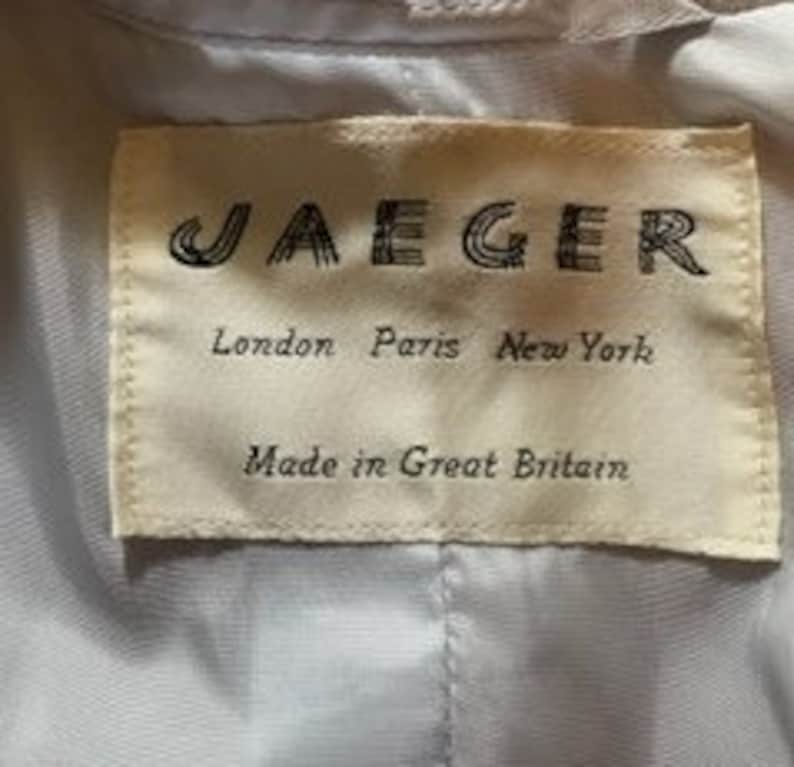 Vintage Jaeger Wool Swing 3/4 Coat With Attached Shawl - Etsy