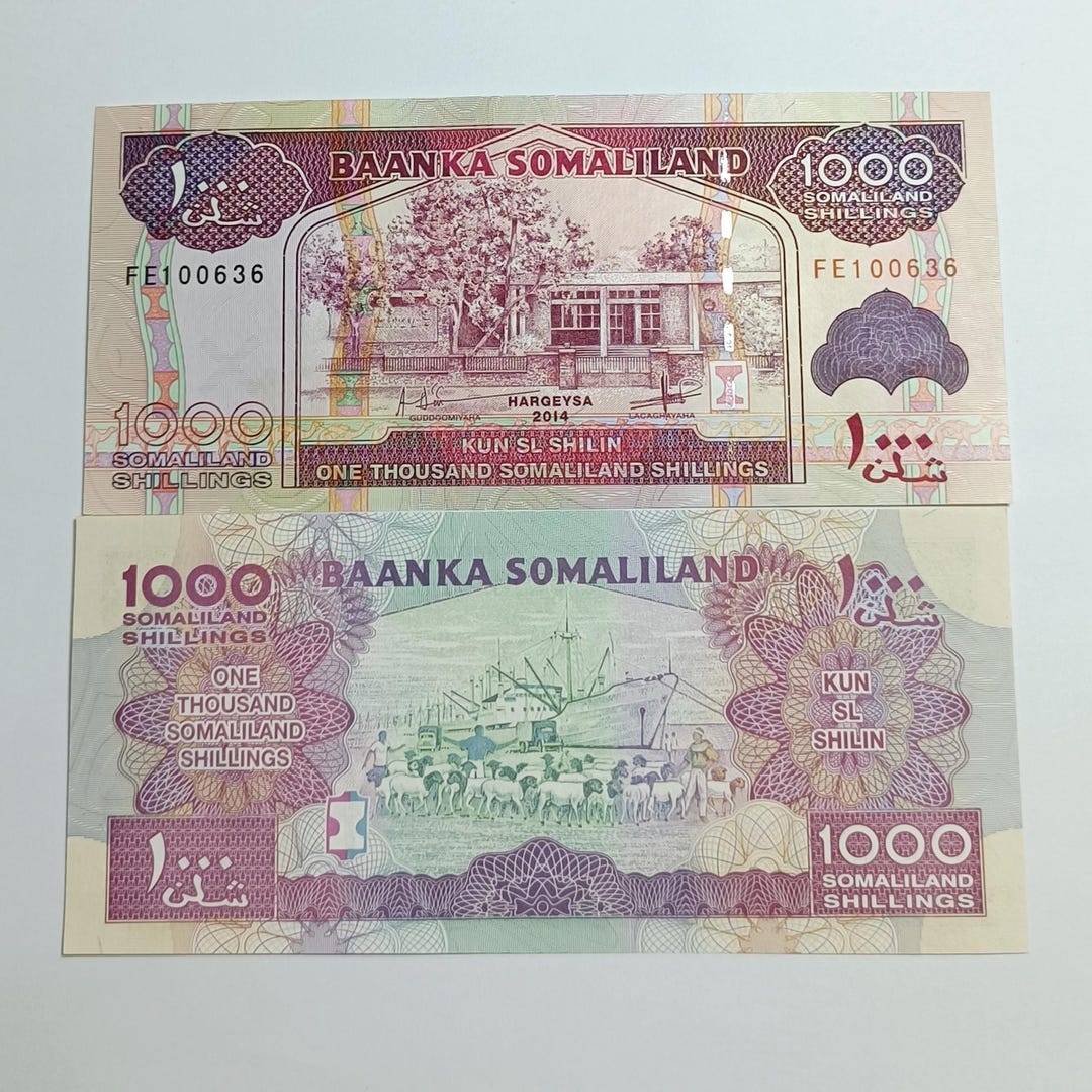 Somaliland Banknote 1000 Shilling Uncirculated Condition Collectible ...
