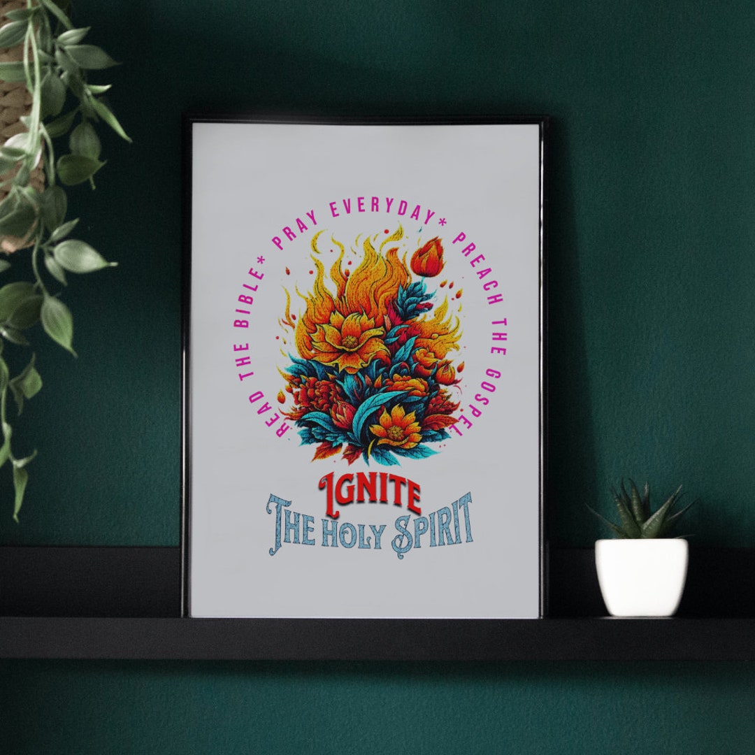 Holy Spirit, Gift for Pastor, Priest, Gift for Mom, Gift for Dad ...