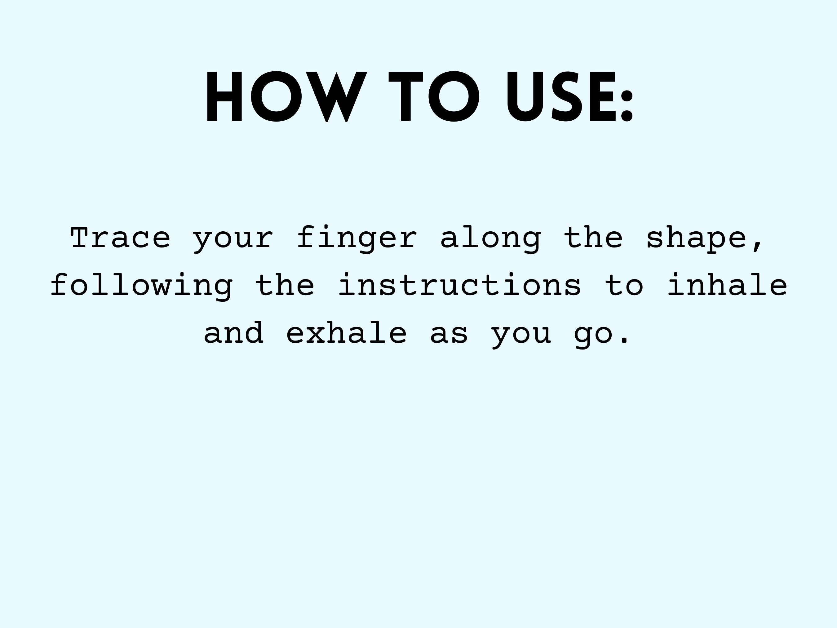 Mindfulness Breathing Exercises: Finger Tracing Activities for Kids ...