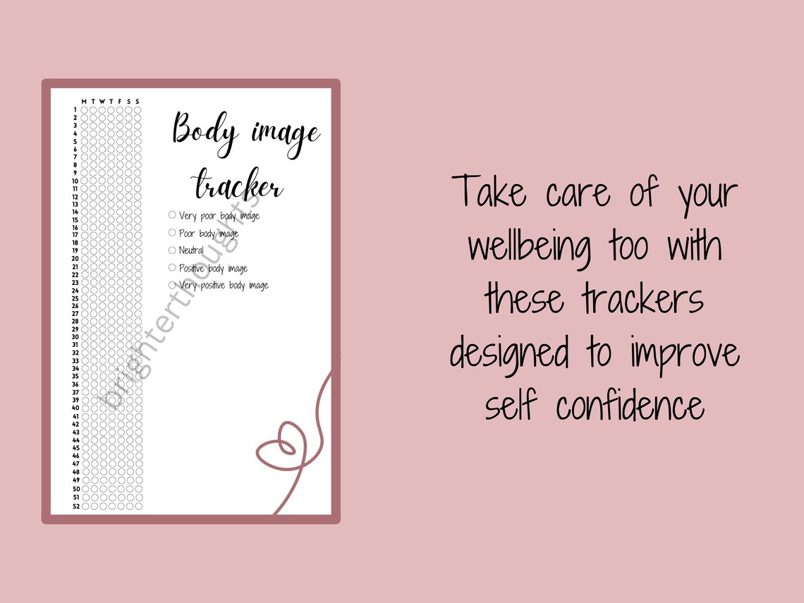 15 Different Habit Trackers: Mood in Pixels Tracker, Feelings Tracker ...