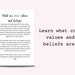 Core Values and Beliefs Workbook: Authenticity and Emotional Wellness ...