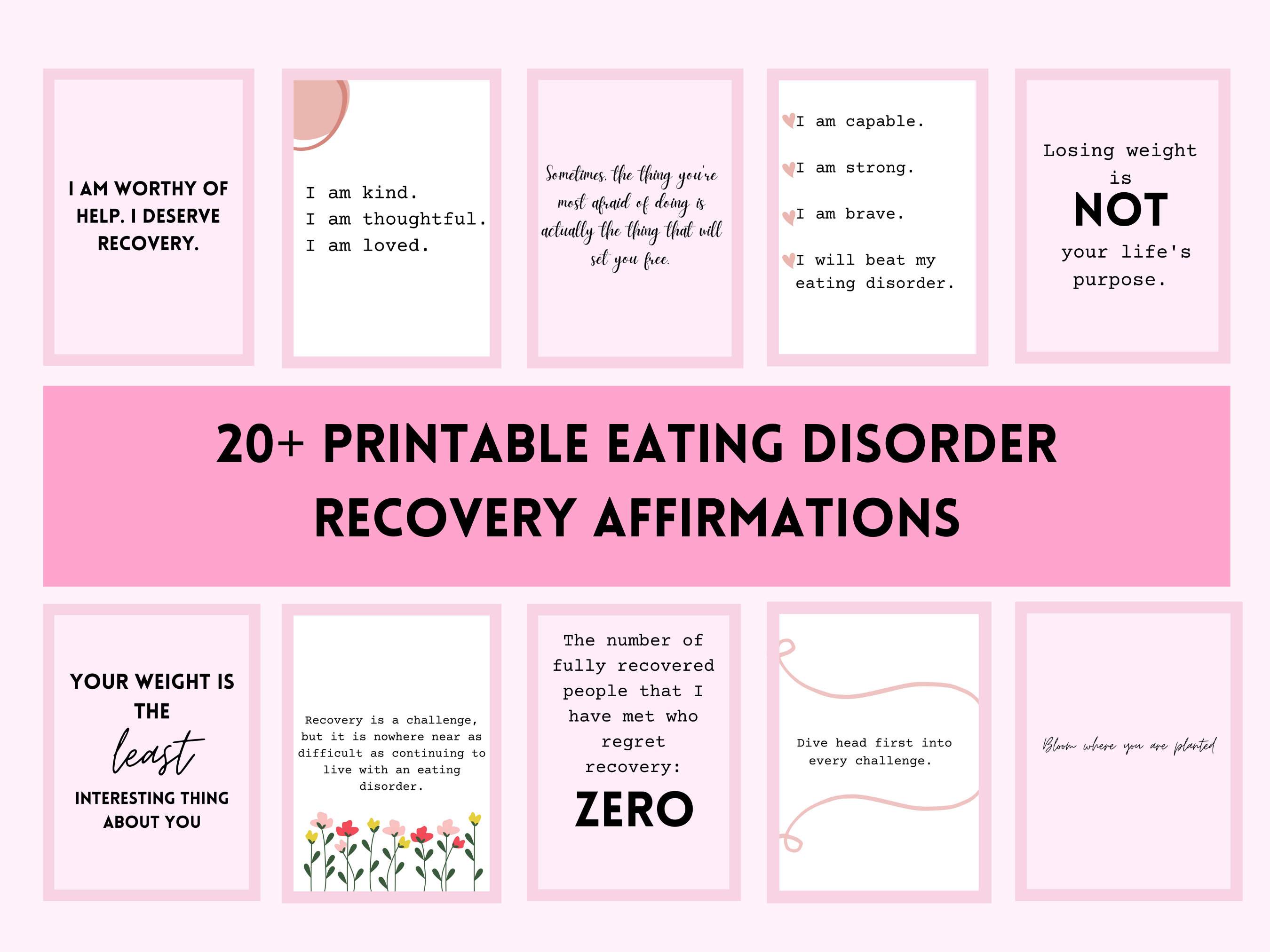 Eating Disorder Recovery Symbol Purple
