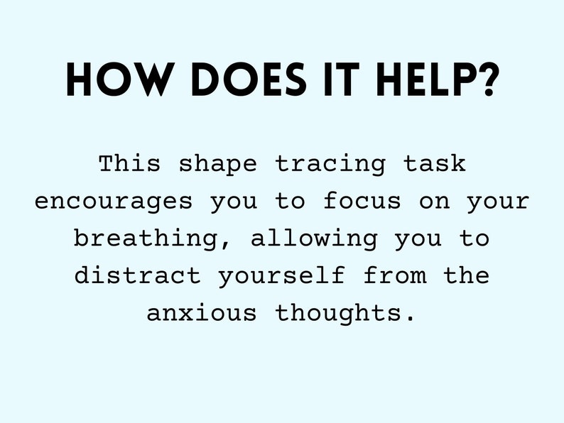 Mindfulness Breathing Exercises: Finger Tracing Activities for Kids ...
