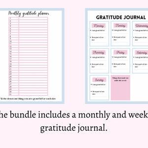 Eating Disorder Recovery Printable: Anorexia Bulimia Self Help Planner ...