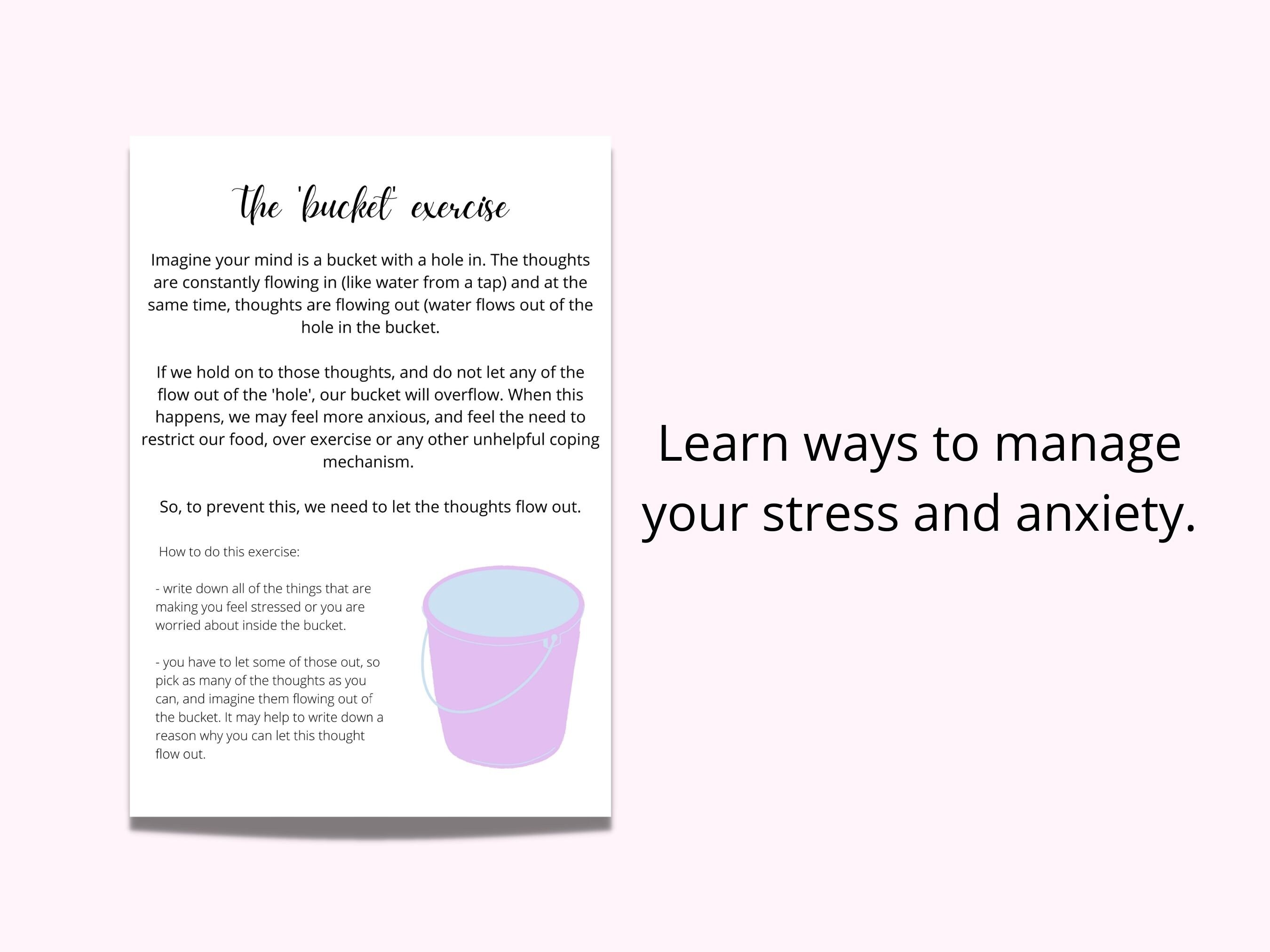 Self Harm Workbook: Self Harm Worksheet,self Harm Kit, Depression ...