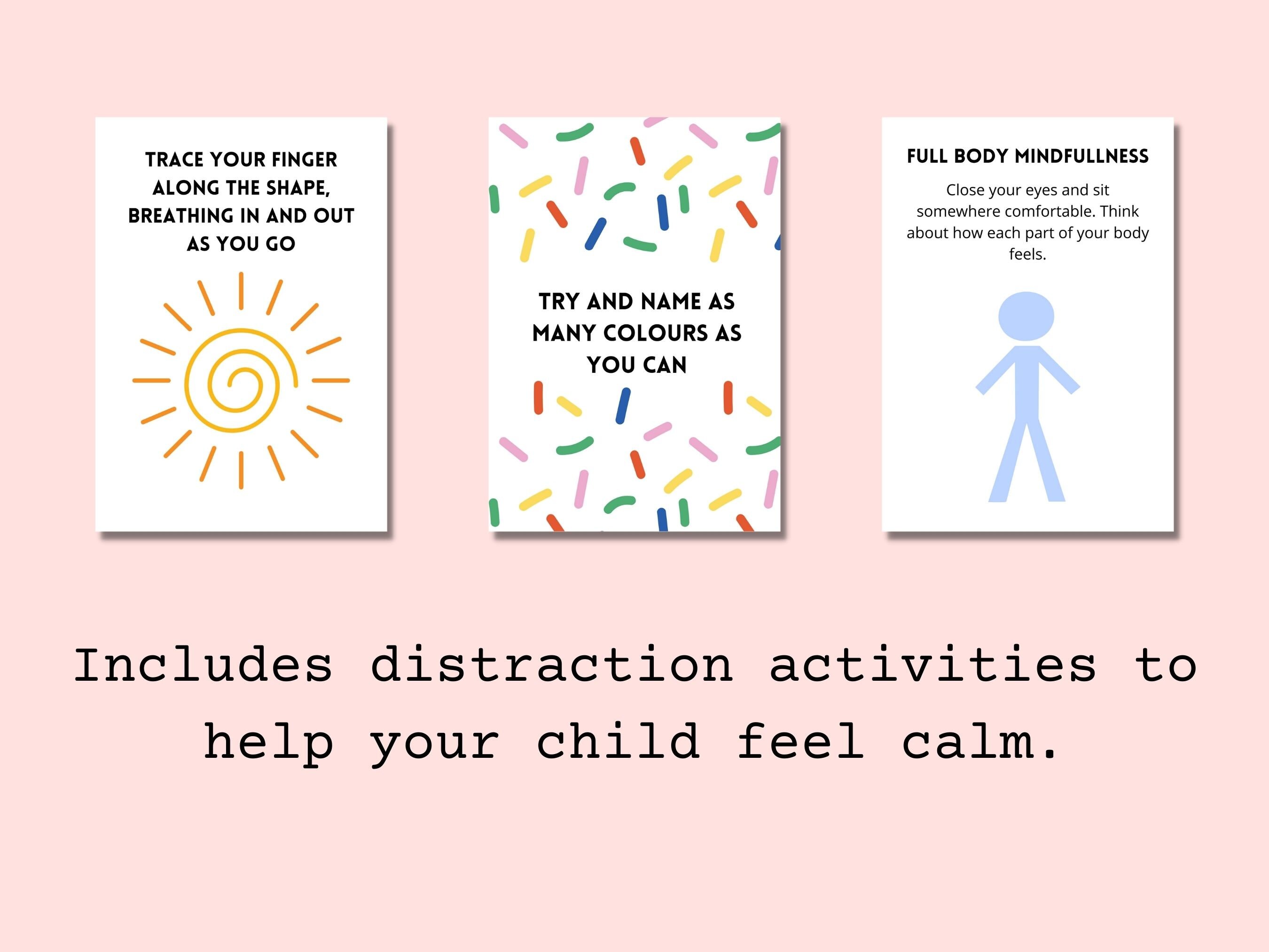 Anxiety Coping Skills Flashcards, Kids Mindfulness, Kids Anxiety, Kids ...