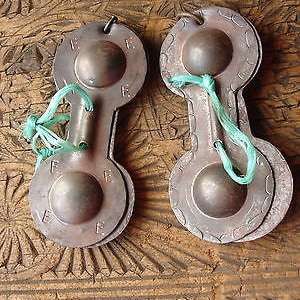 Moroccan Gnawa Castanets: Handmade Iron Qaraqueb Musical Instrument - Etsy