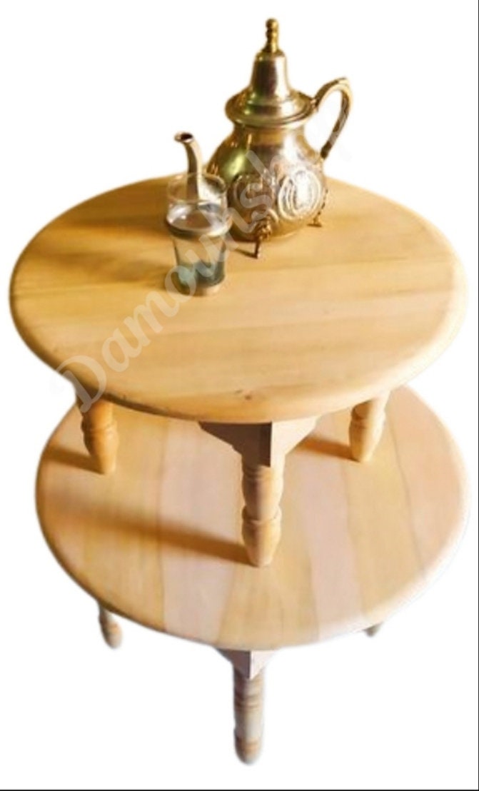 Handmade Cedar Wood Berber Table: Moroccan Coffee Table - Etsy