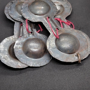 Moroccan Gnawa Castanets: Handmade Iron Qaraqueb Musical Instrument - Etsy