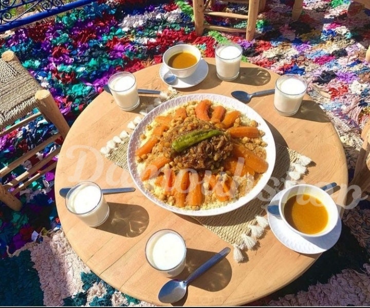 Handmade Cedar Wood Berber Table: Moroccan Coffee Table - Etsy