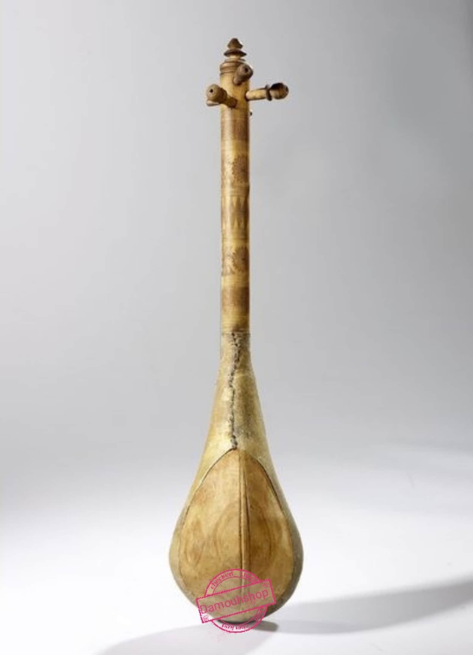 Gnawa Guembri Instrument: Moroccan Soul Music, 4-string Lotar - Etsy