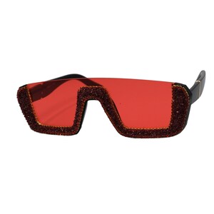 DST Paraphernalia 1913 Unique Red Bling Sunglasses, Soror Delta Gifts ...