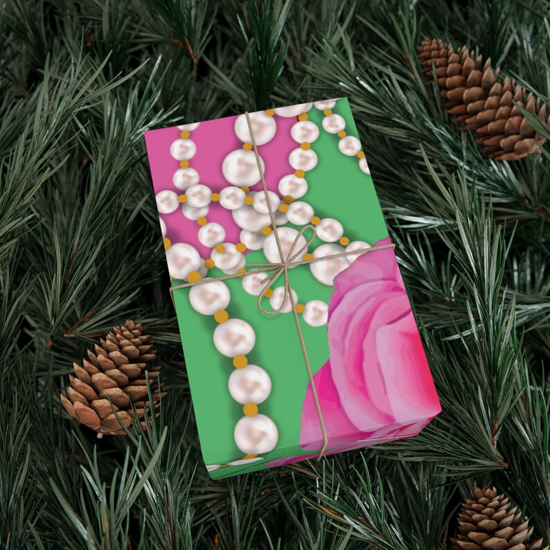 Alpha Kappa Alpha Sorority Gift Wrap Black Women's Gift - Etsy