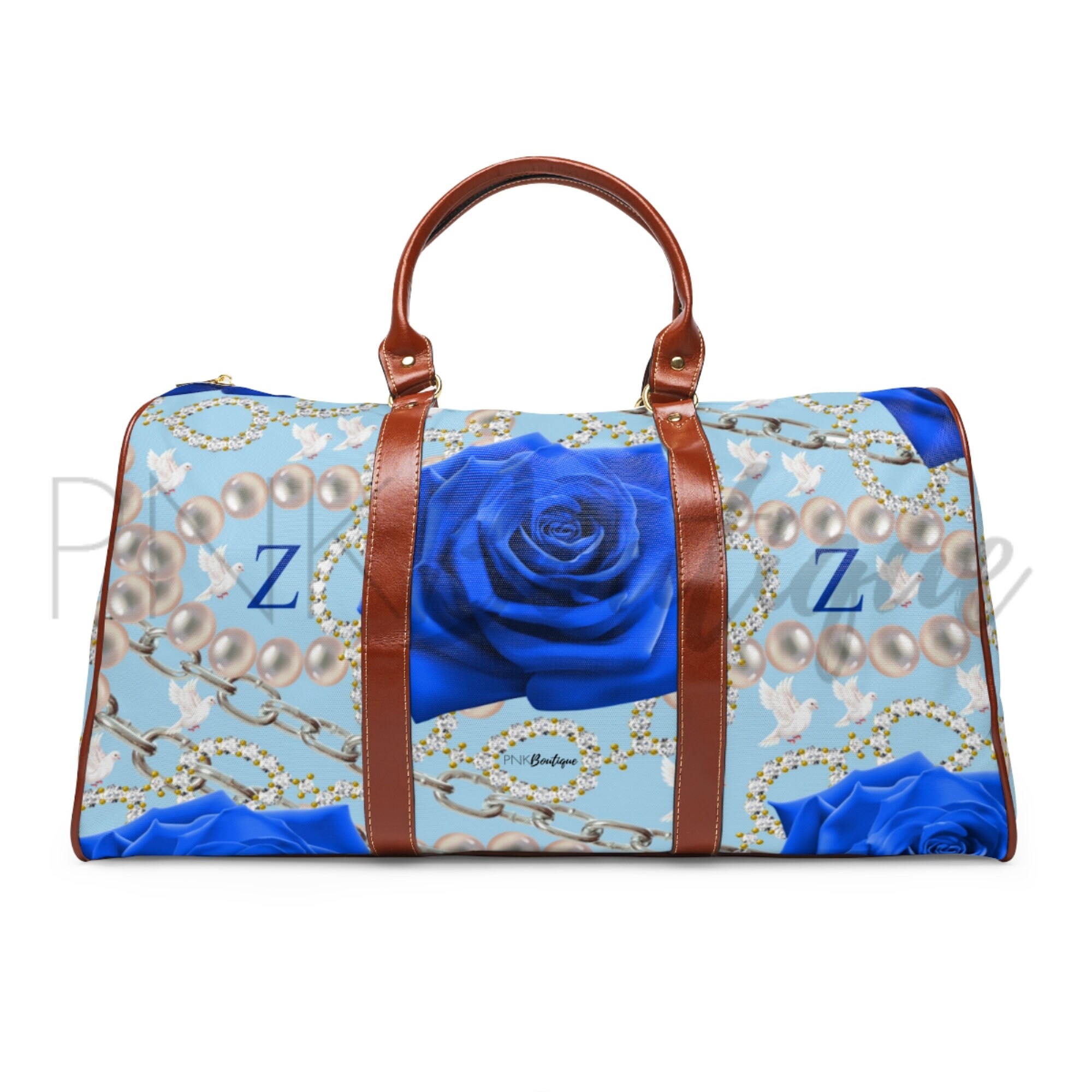 Zeta Phi Beta Sorority Waterproof Travel Bag Zeta Sorority - Etsy
