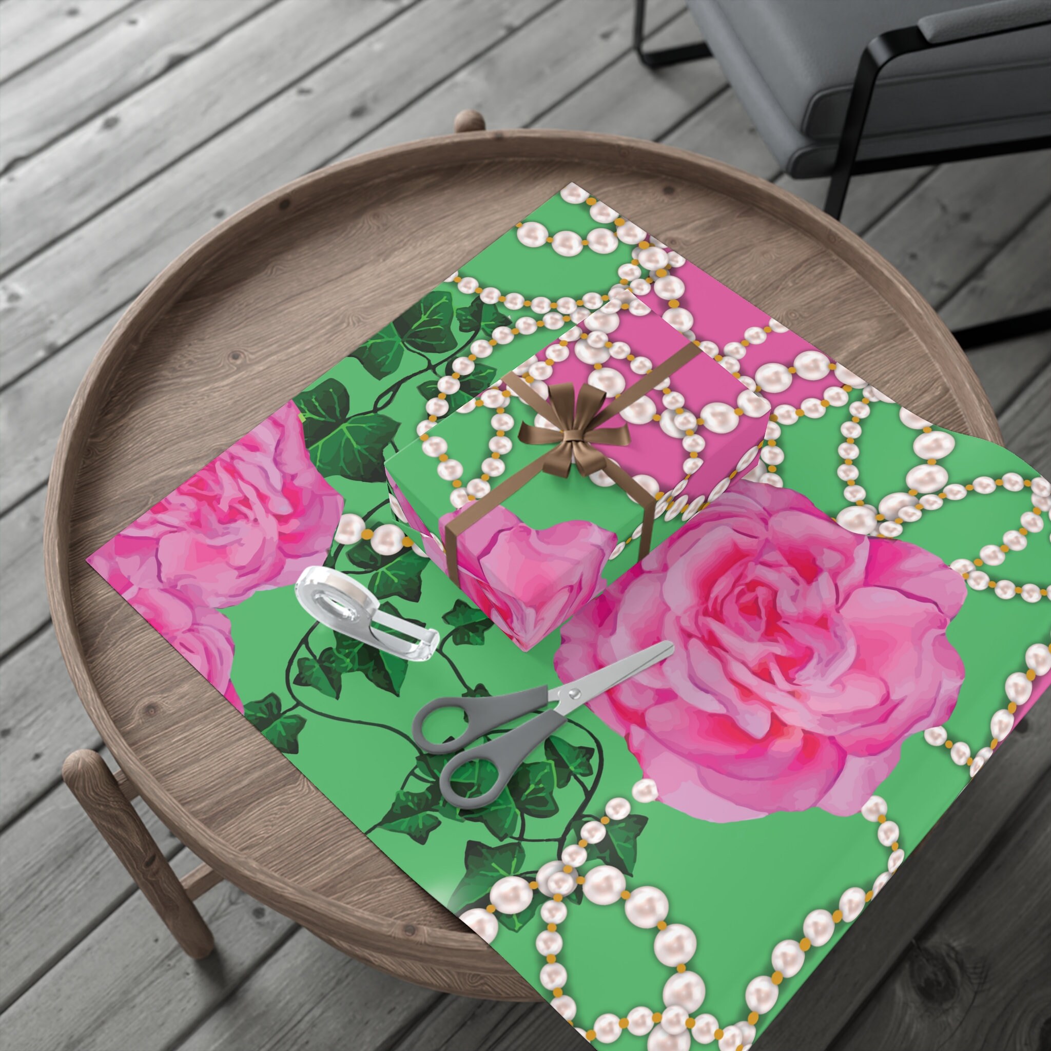 Alpha Kappa Alpha Sorority Gift Wrap Black Women's Gift - Etsy