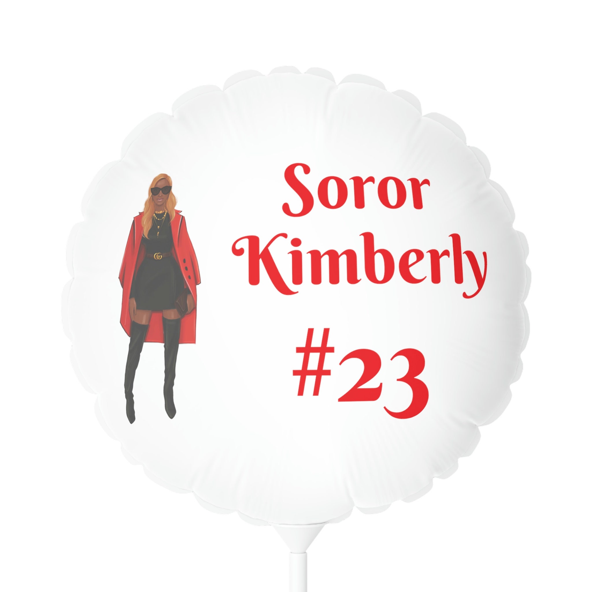 Delta Sigma Theta Personalized Mylar Balloon 11 DST - Etsy