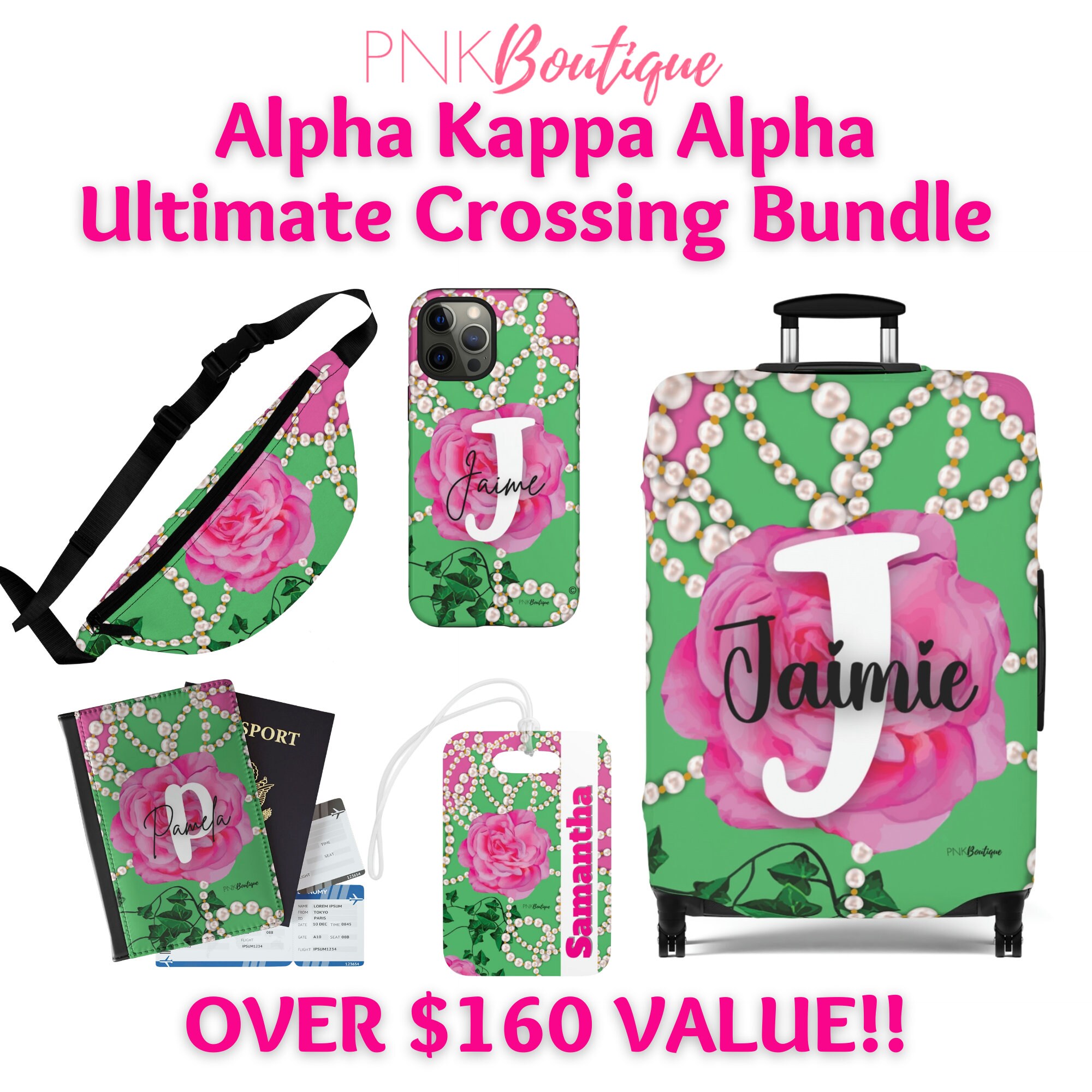 Alpha Kappa Alpha Sorority Gift, AKA Paraphernalia, AKA Crossing Gift ...