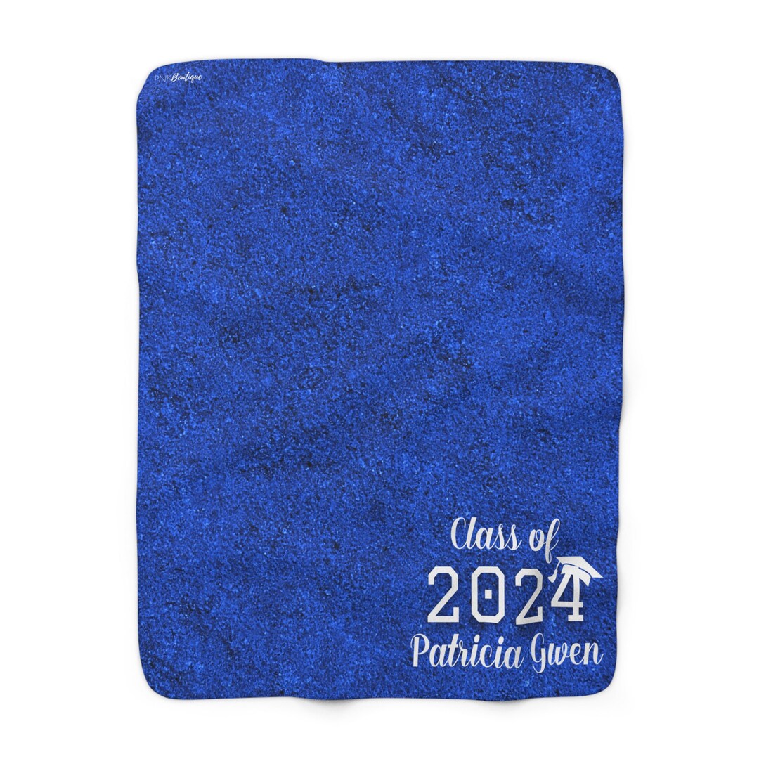 Personalized Zeta Graduation Sherpa Fleece Blanket, Zeta Phi Beta, Zeta ...