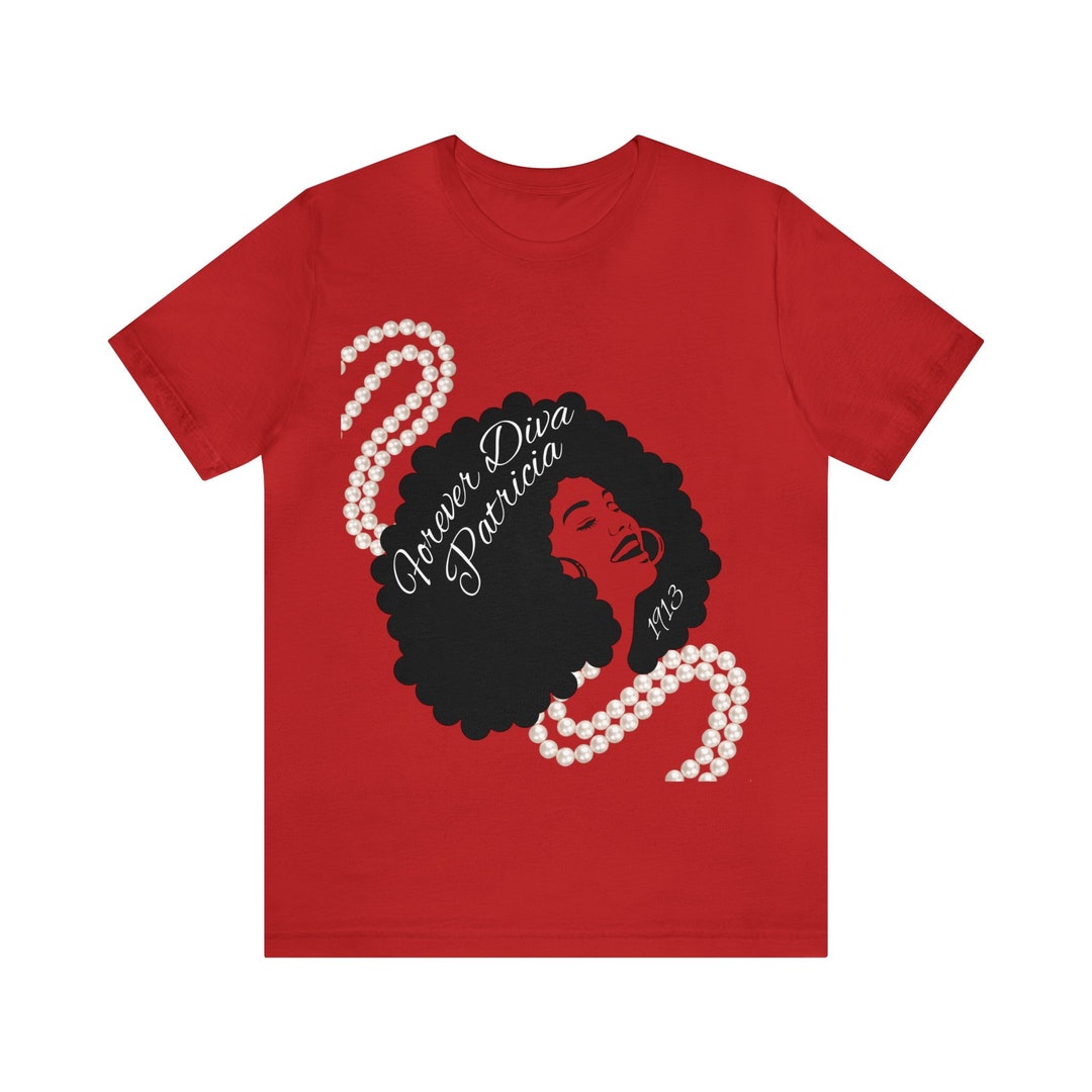 Custom Forever Diva Red and White Tshirts Women, DST Paraphernalia, D9 ...