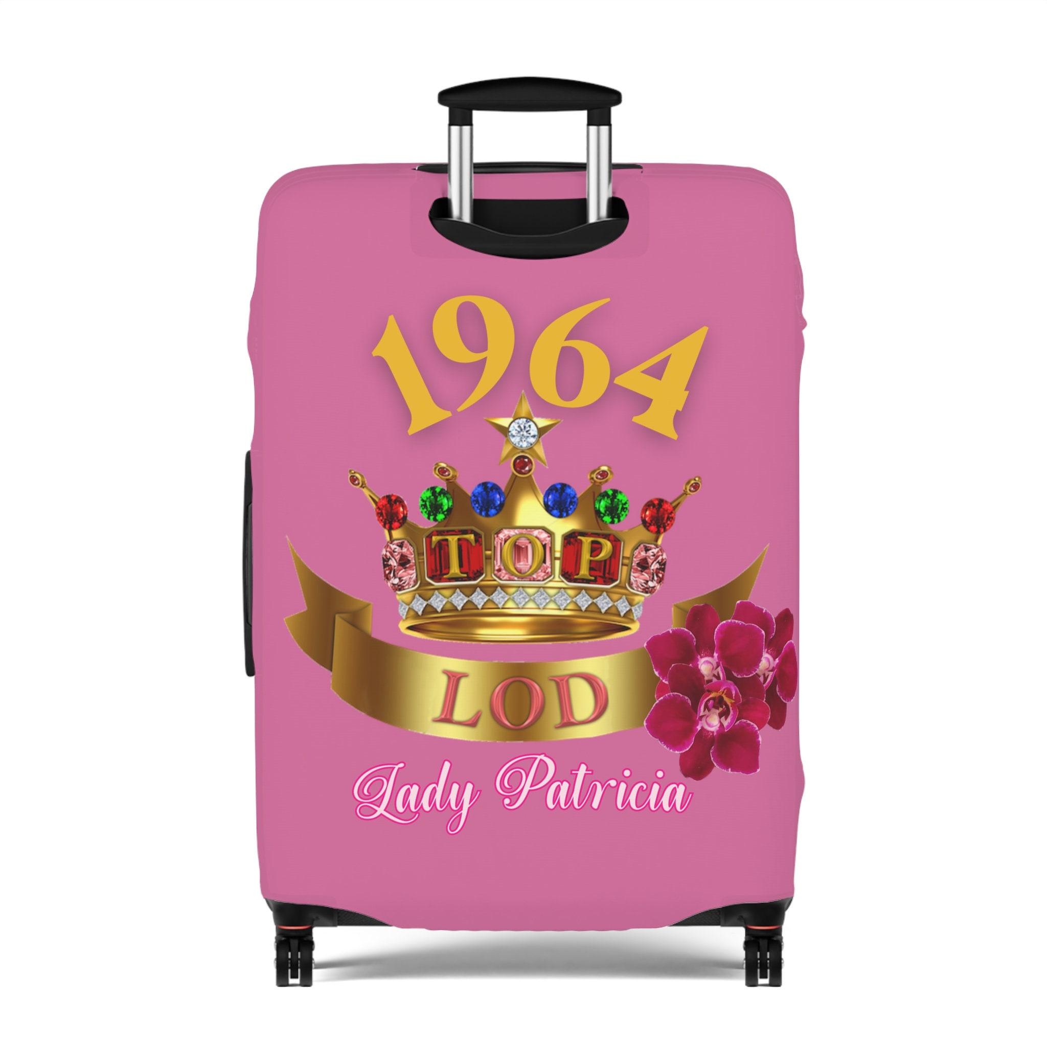 Personalized Top Ladies of Distinction Luggage Cover, TLOD, Travel ...