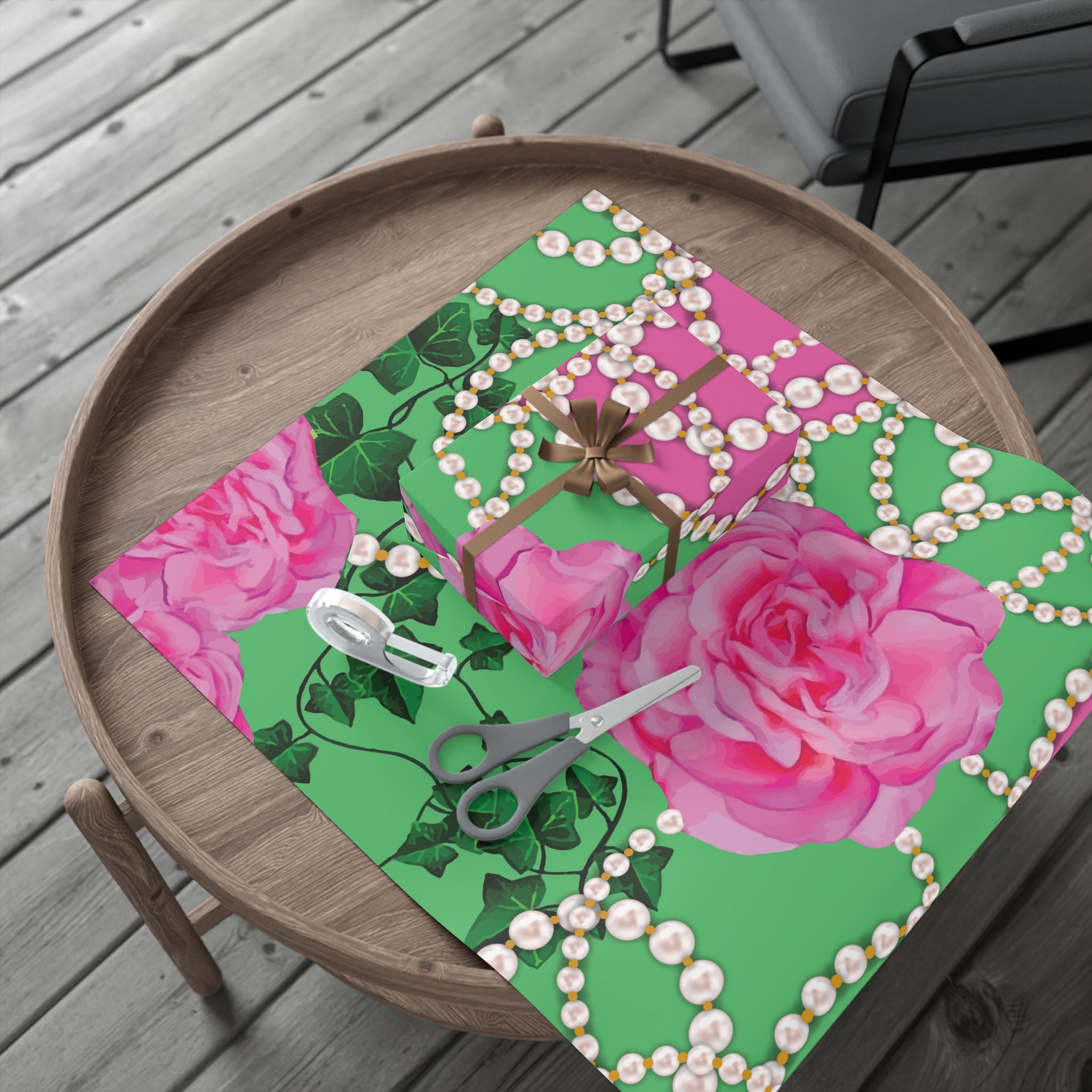 Alpha Kappa Alpha Sorority Gift Wrap Black Women's Gift - Etsy