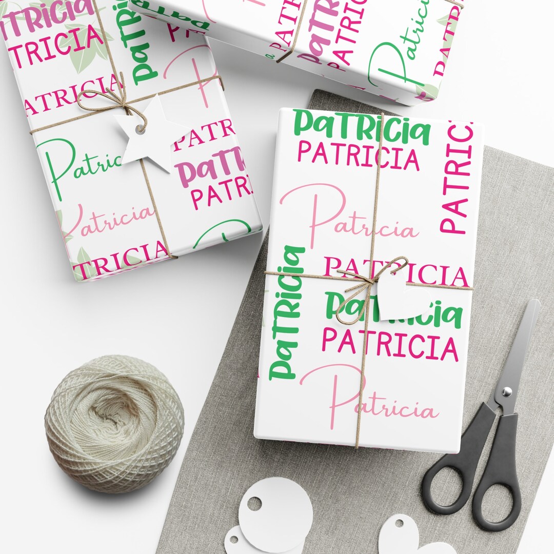 Personalized Wrapping Paper, AKA Paraphernalia, AKA Gift Wrapping Paper ...
